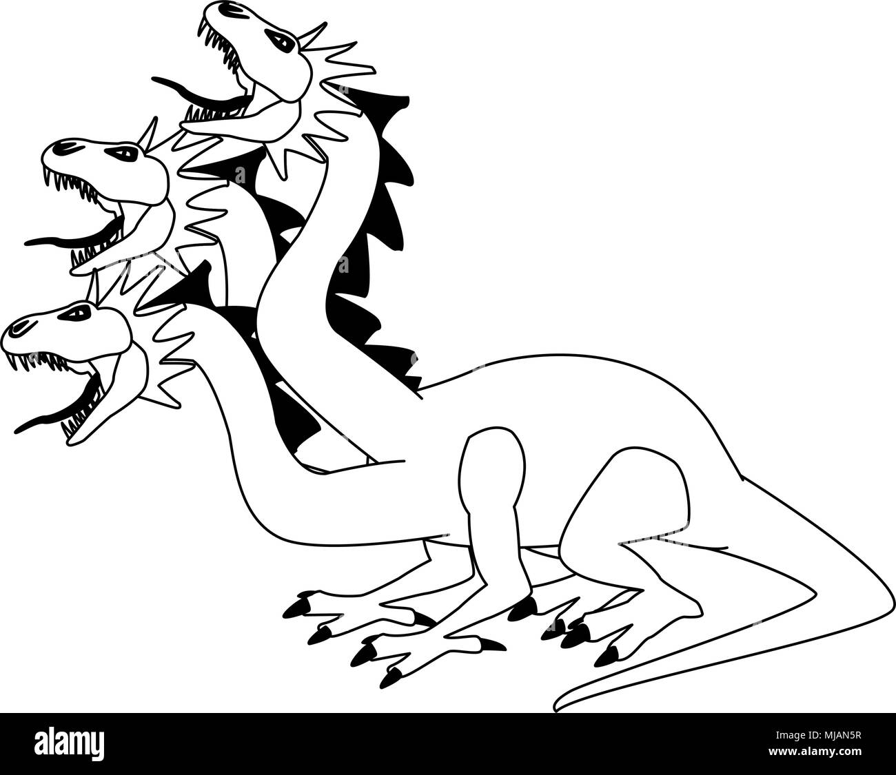 Monster heads Stock Vector Images - Alamy