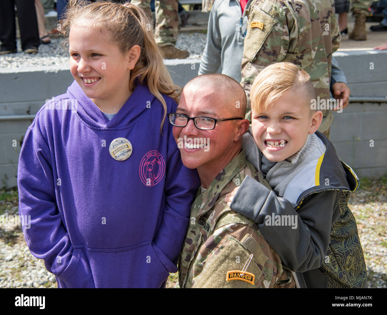 West Virginia National Guard 1st Lt. Emily Lilly, a platoon leader with ...