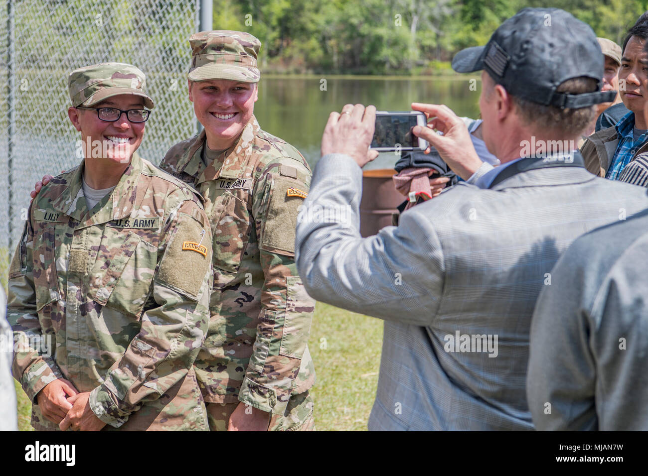 West Virginia National Guard 1st Lt. Emily Lilly, a platoon leader with ...