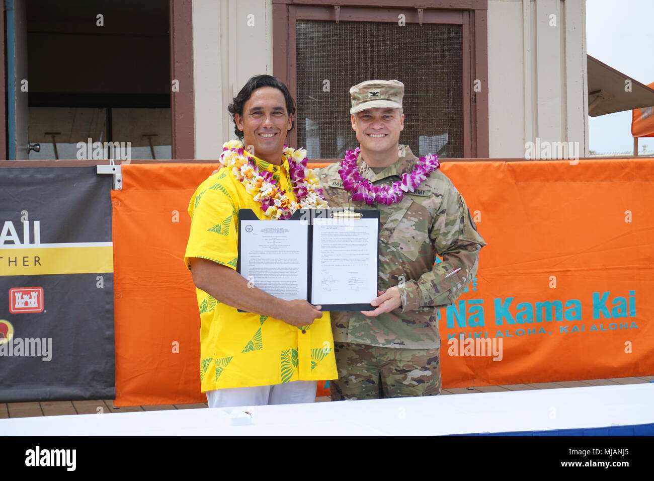Col. Stephen Dawson, commander, U.S. Army Garrison-Hawaii and Nā Kama ...