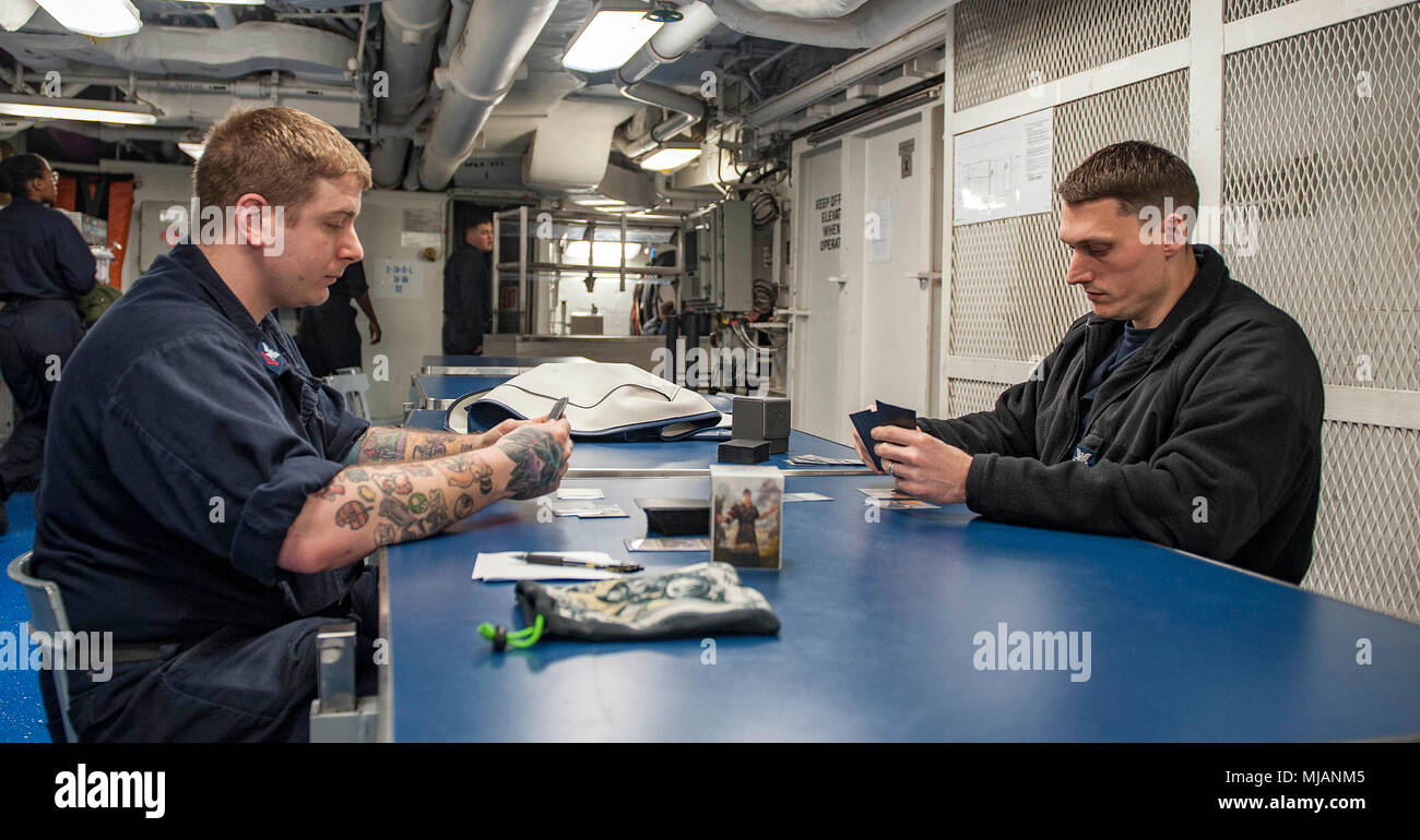 180424-N-JC445-0012 ATLANTIC OCEAN (April 24, 2018) Personnel ...