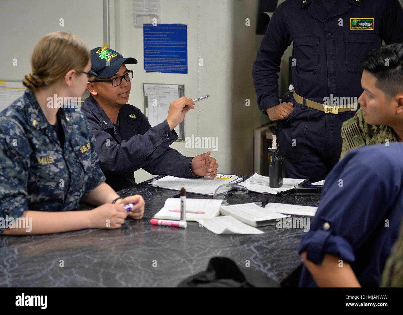 U S Navy Chief Damage Controlman High Resolution Stock Photography and ...