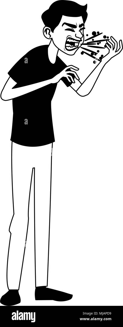 Nose tired illness Stock Vector Images - Alamy