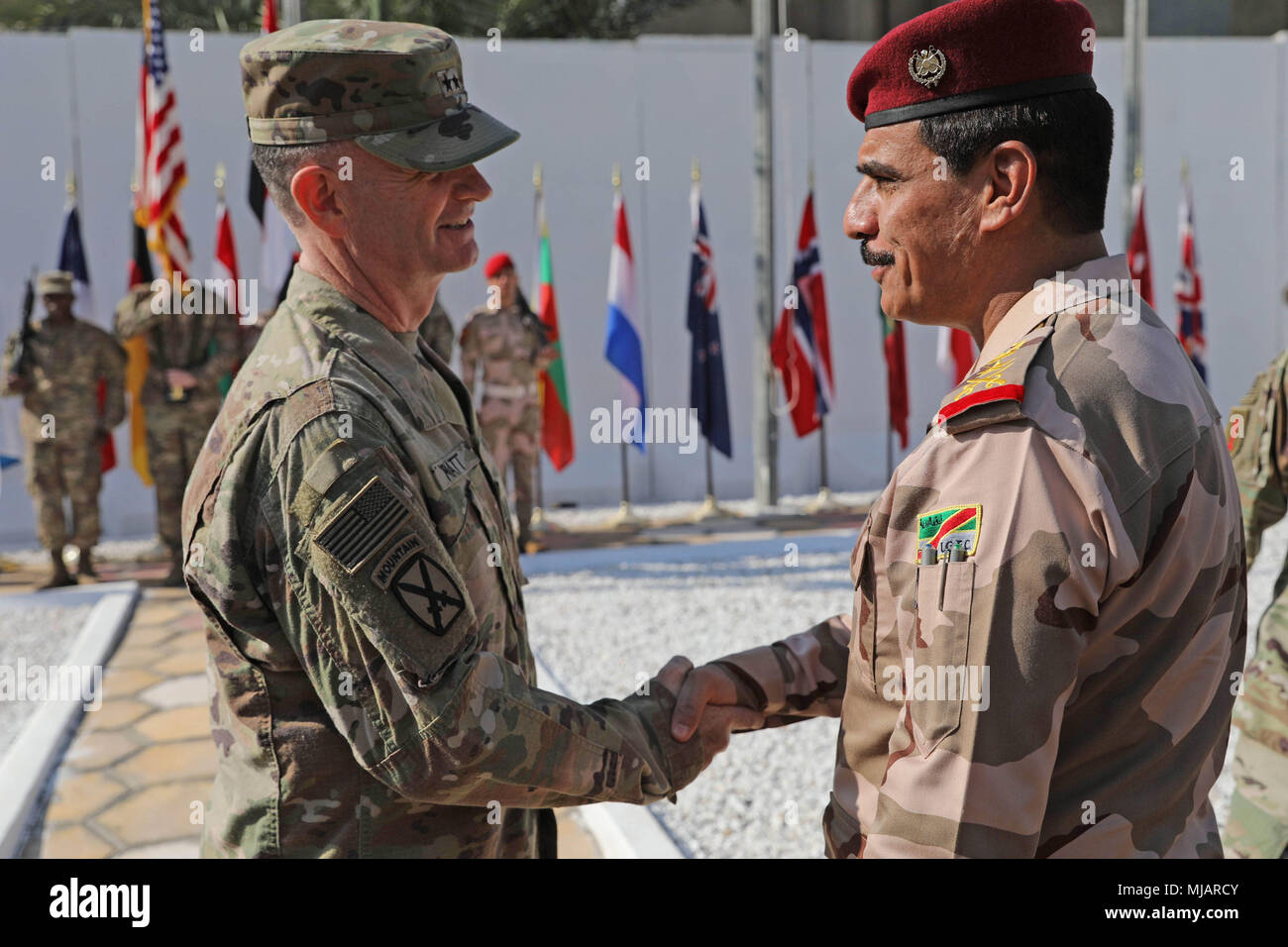 Maj. Gen. Walter Piatt, commander of Combined Joint Forces Land ...