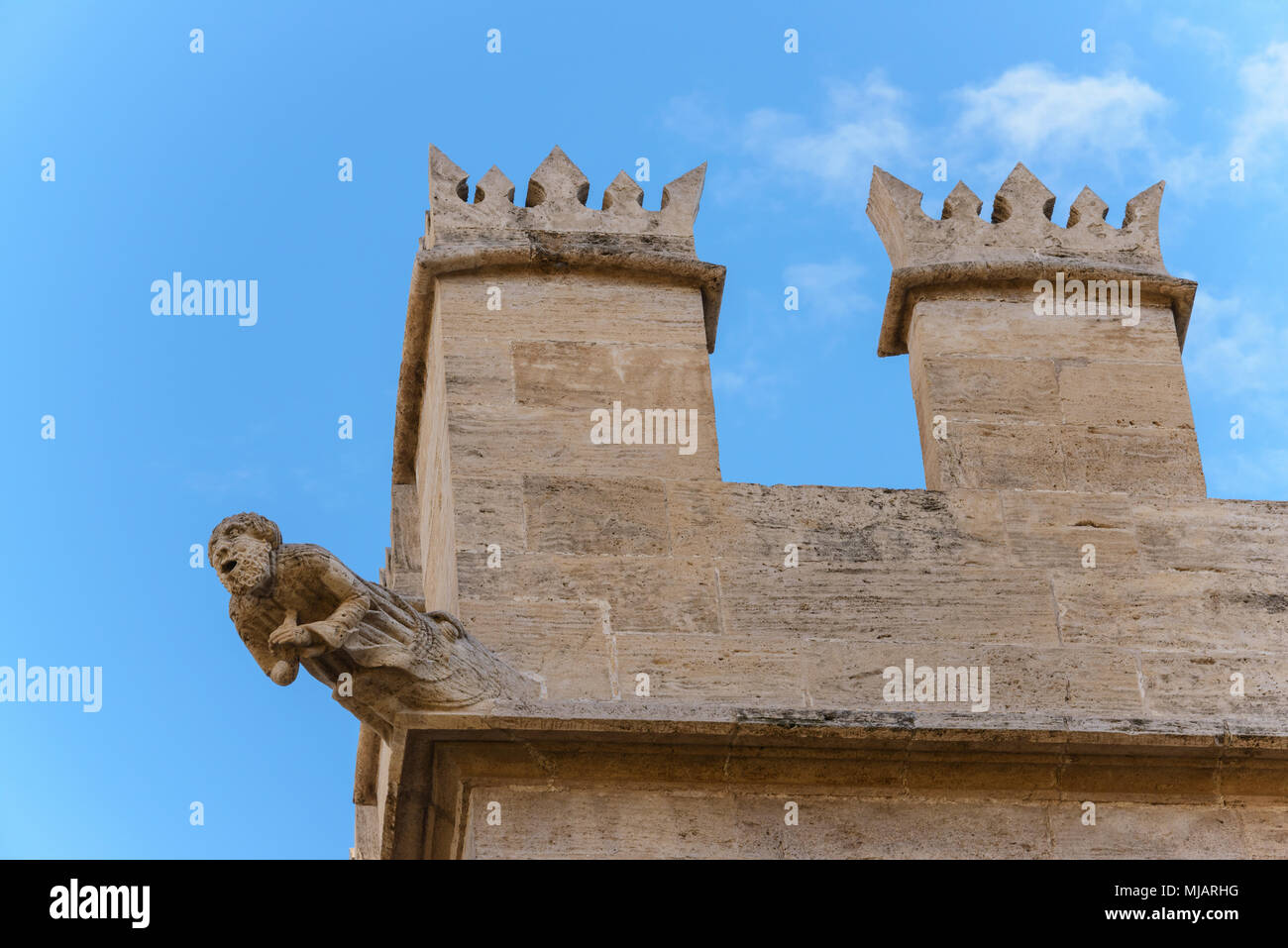Valencia la lonja view hi-res stock photography and images - Alamy