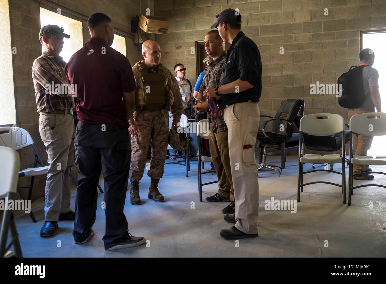 180423-M-CA957-0227 JORDAN (April 23, 2018) U.S. Marine Col. Farrell J ...