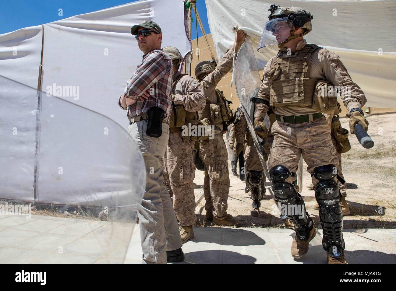 180423-M-CA957-0081 JORDAN (April 23, 2018) U.S. Marine Sgt. Blaine A ...