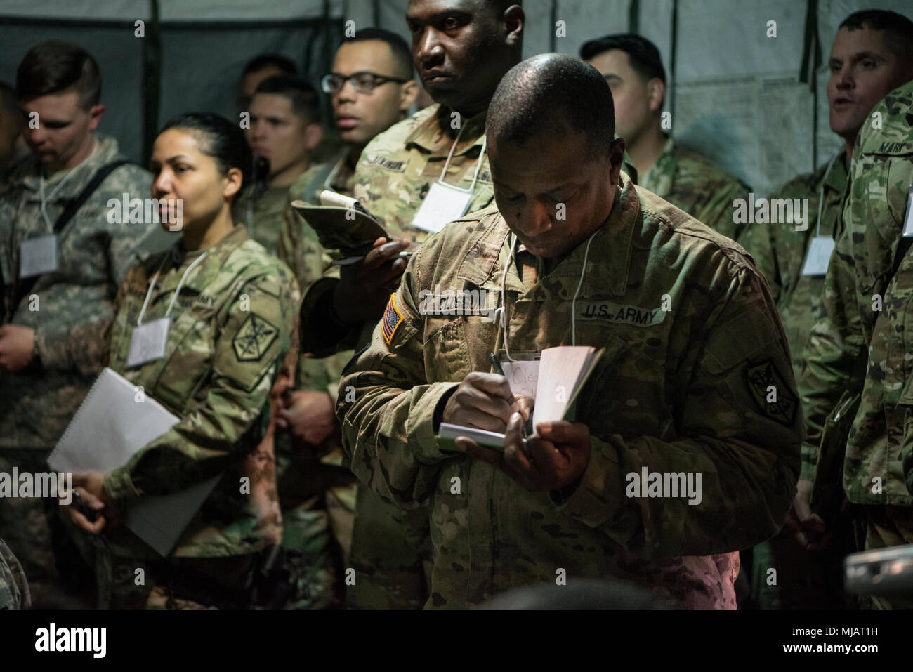 Lt. Col. Lawrence Clossum, a U.S. Army Reserve operations officer from ...