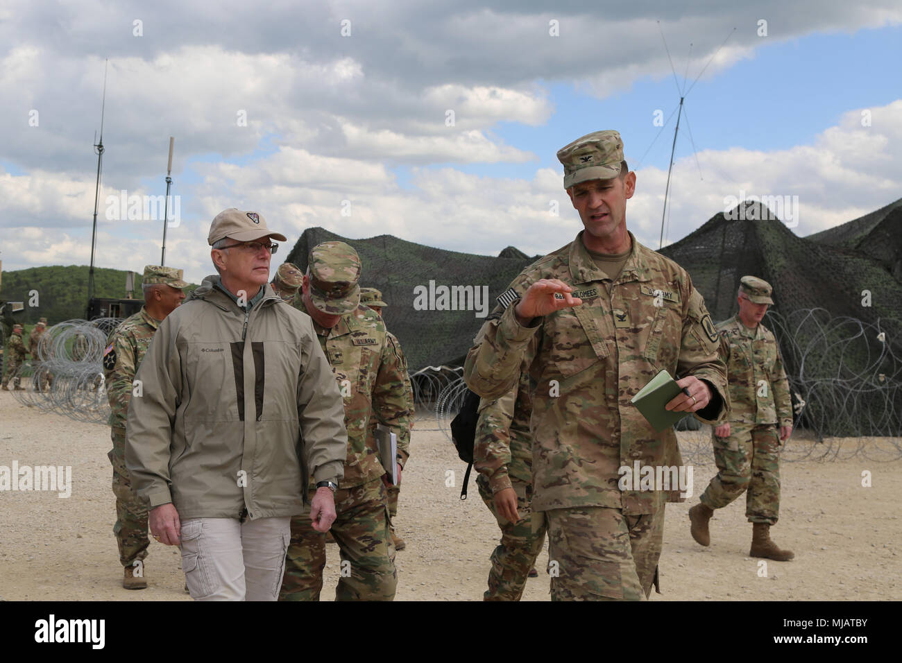 Col. James Bartholomees, commander of 173rd Infantry Brigade Combat ...