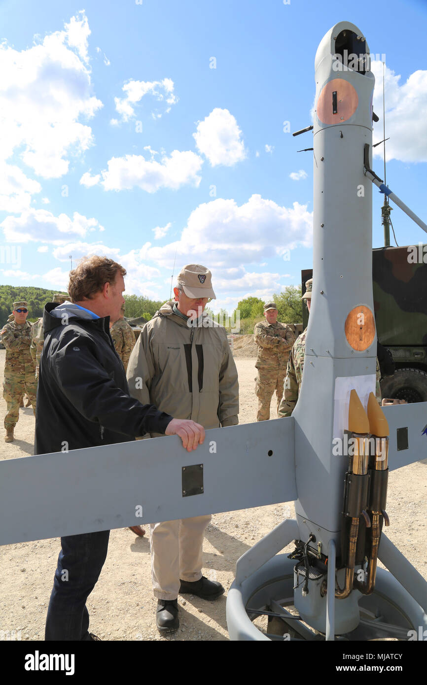 Hon. Dr. Bruce Jette (right), assistant secretary of the Army ...
