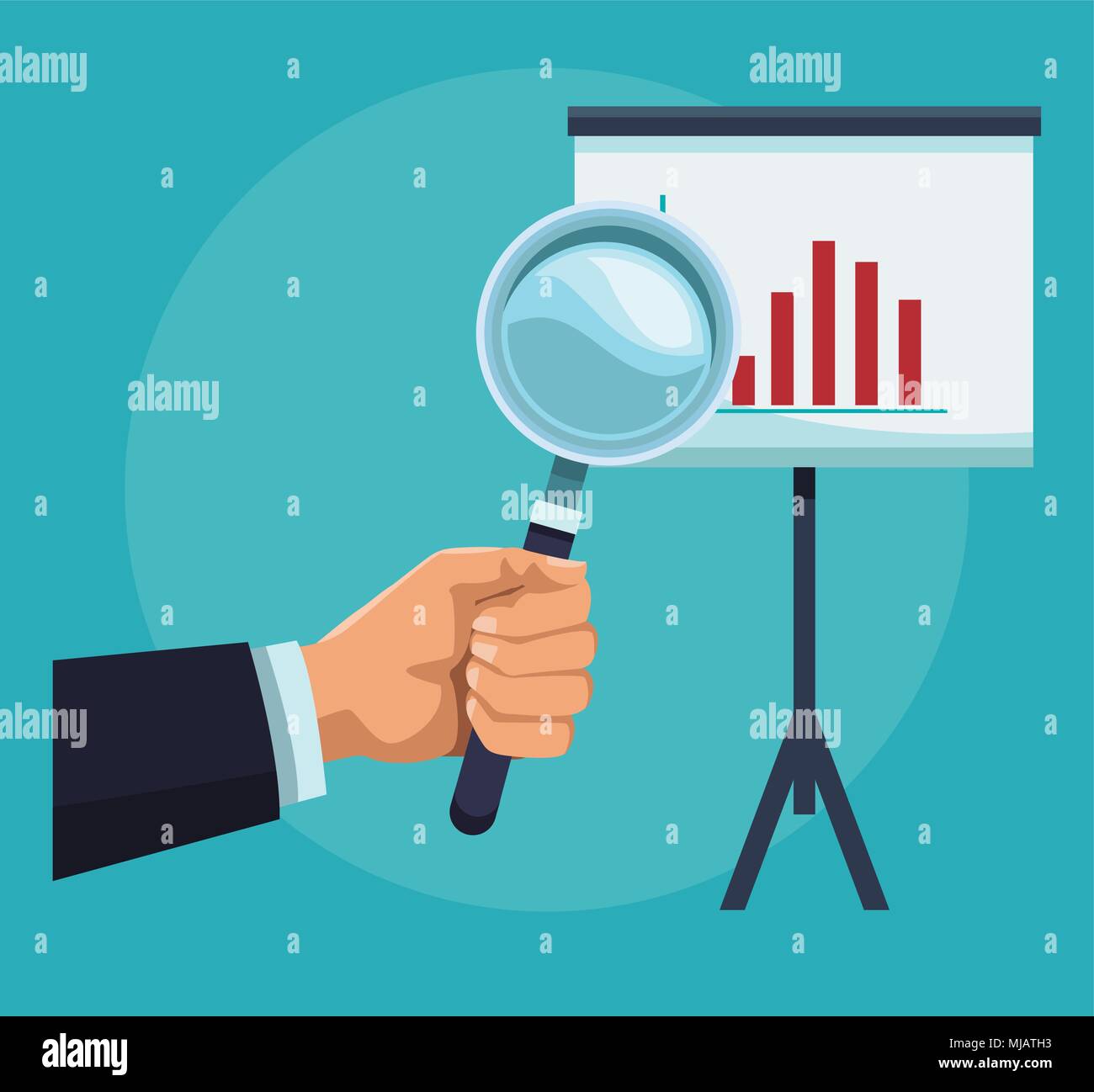 Magnifying glass game Stock Vector Images - Alamy