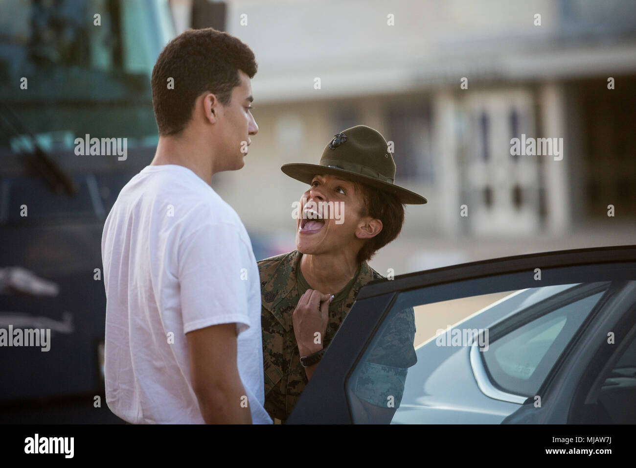 Future Marines from Marine Corps Recruiting Station Fort Worth got a ...