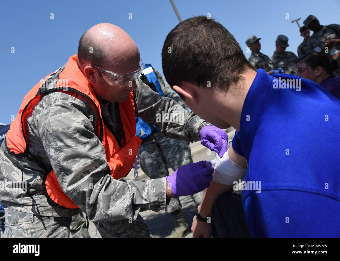 U.S. Air Force Capt. Craig Murphy, 81st Aerospace Medicine Squadron ...