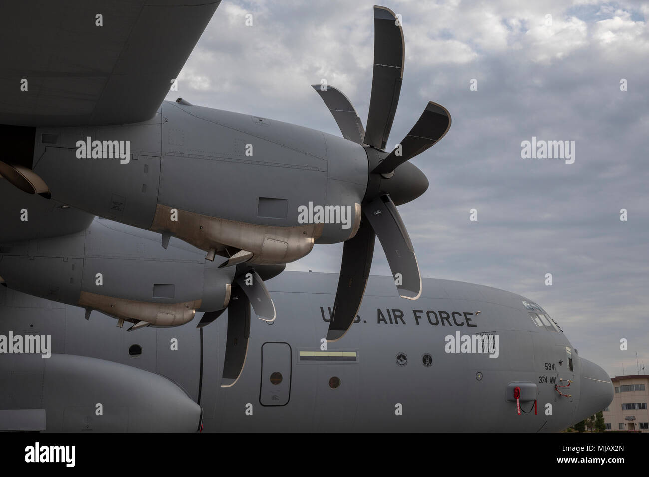 Lockheed Martin C-130J Super Hercules is a four-engine turboprop ...