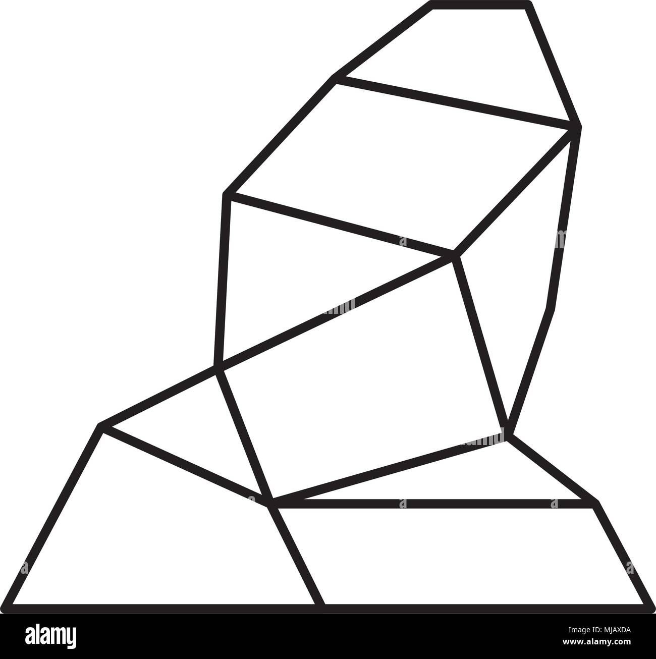 line texture rock natural material shape Stock Vector Image & Art - Alamy