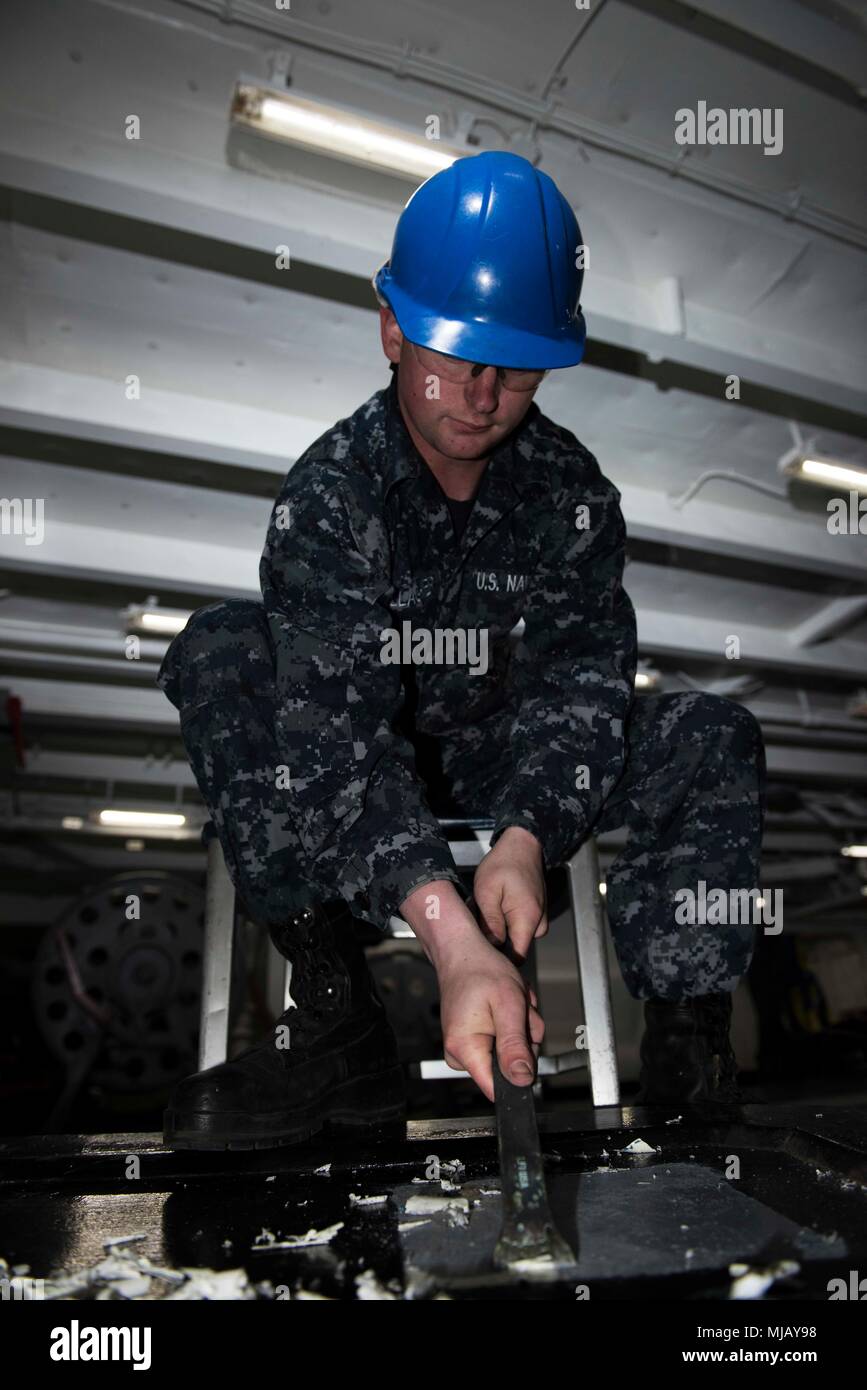 180430-N-OX360-1019 PORTSMOUTH, Va. (April 30, 2018) Seaman Connor ...