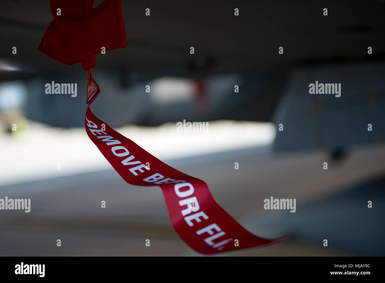 A total air temperature (TAT) sensor cover rests over the TAT sensor ...