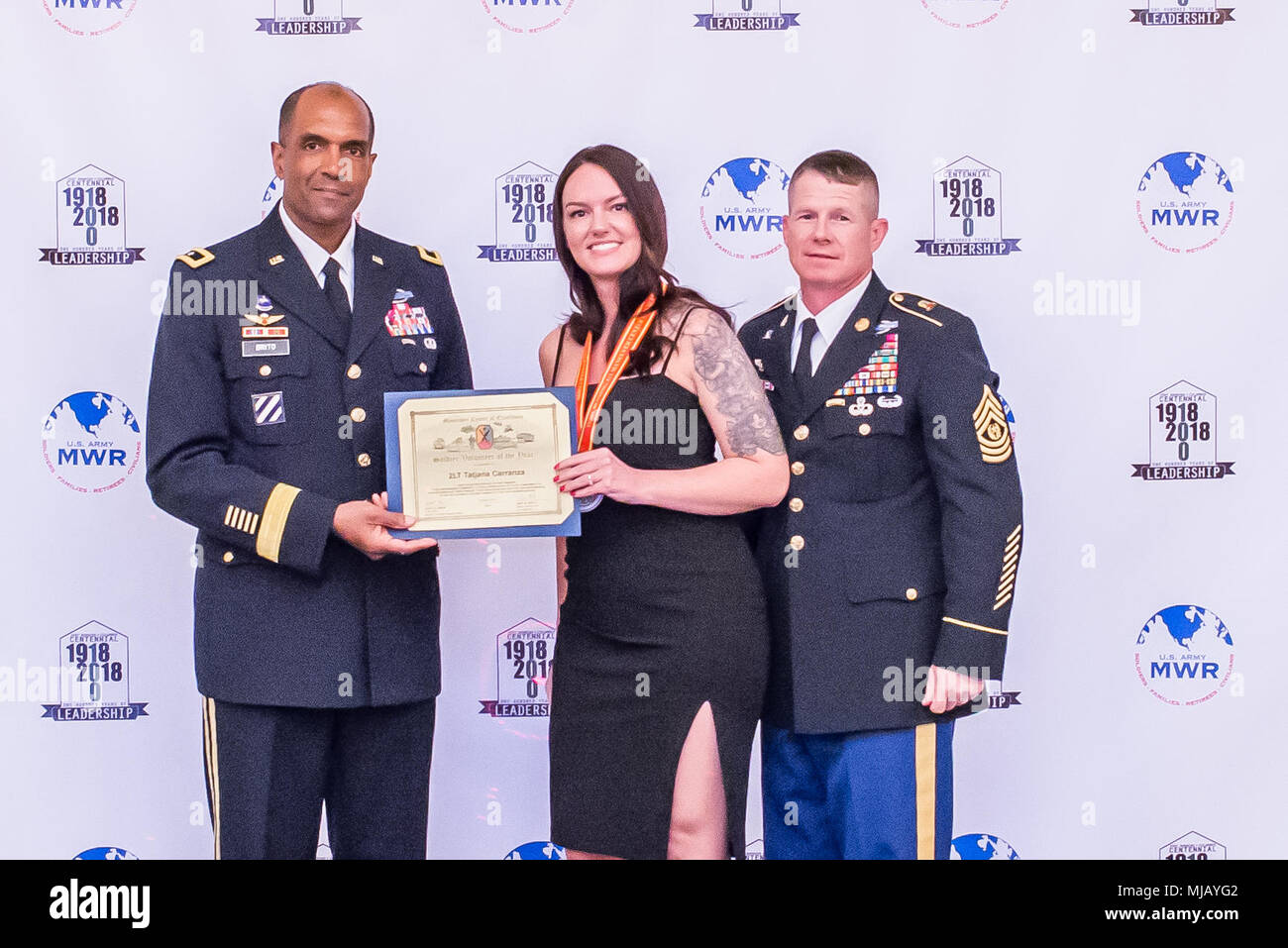 FORT BENNING, Ga. (May 1, 2018) – Maj. Gen. Gary M. Brito, left ...