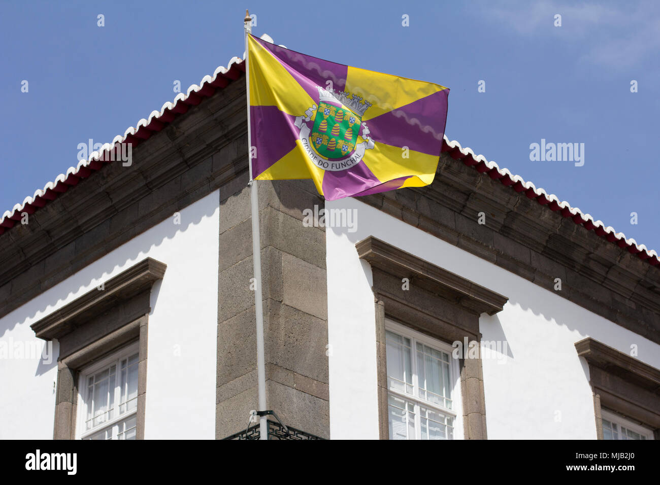 Flag of madeira hi-res stock photography and images - Alamy