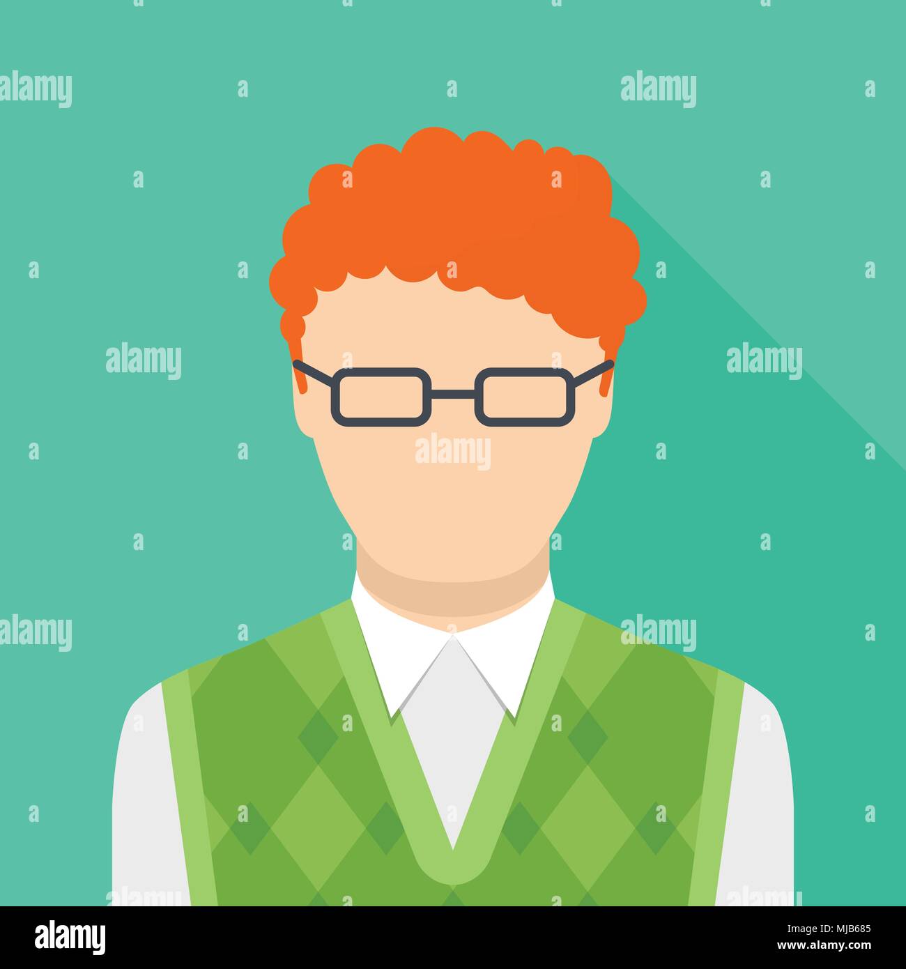 Manager icon. Flat illustration of manager vector icon for web Stock ...