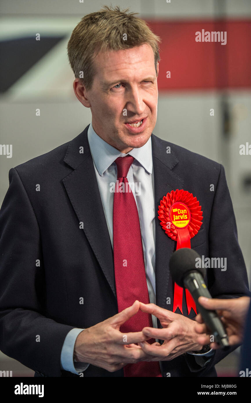 Mayoral Election Sheffield City Region 2018 Dan Jarvis, Labour MP for ...