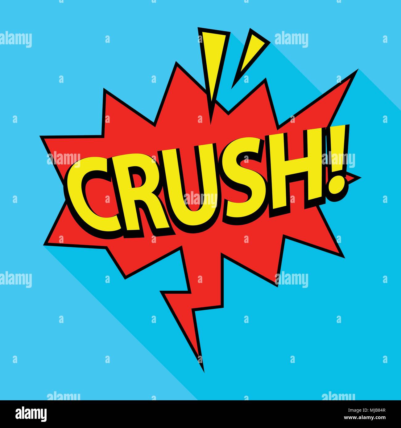 Crush icon, pop art style Stock Vector Image & Art - Alamy