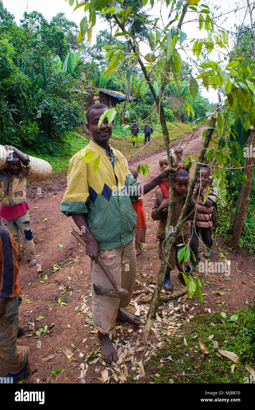 Farmer with axe hi-res stock photography and images - Alamy