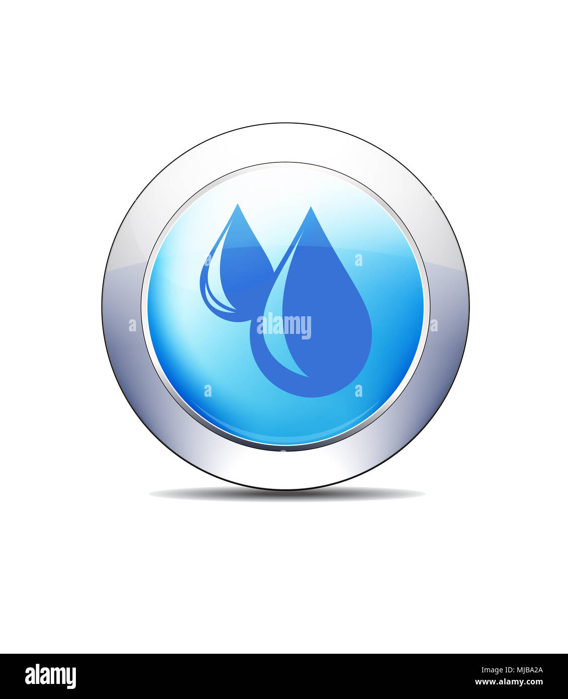 Blue sign appointment symbol icon hi-res stock photography and images ...