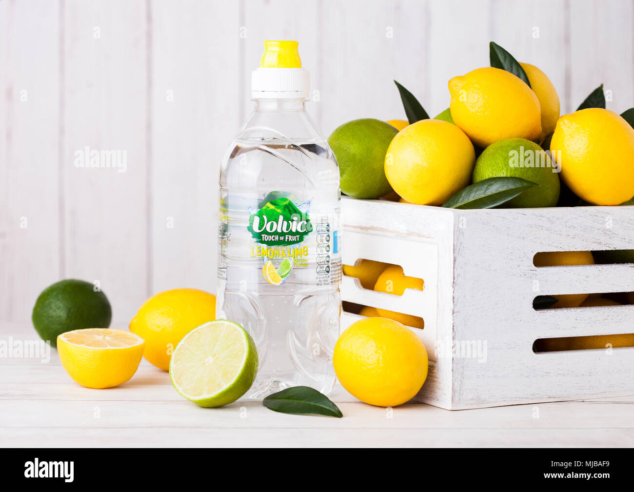 Volvic logo hi-res stock photography and images - Alamy