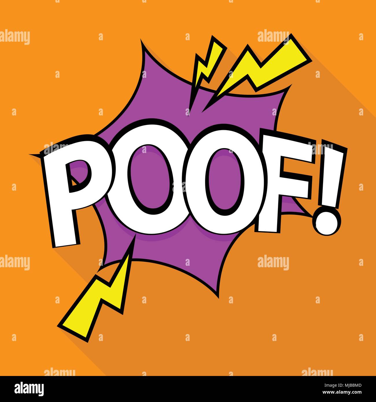 Poof icon, pop art style Stock Vector Image & Art - Alamy
