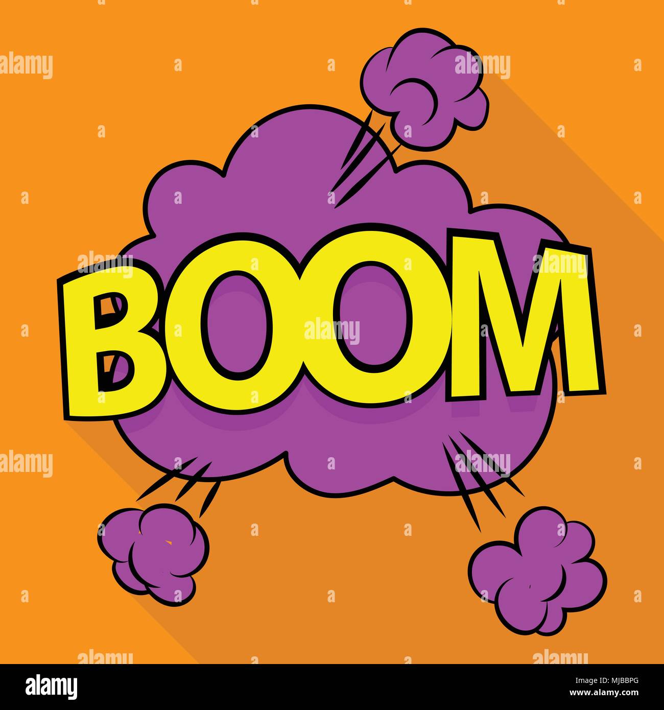 Boom icon, pop art style Stock Vector Image & Art - Alamy