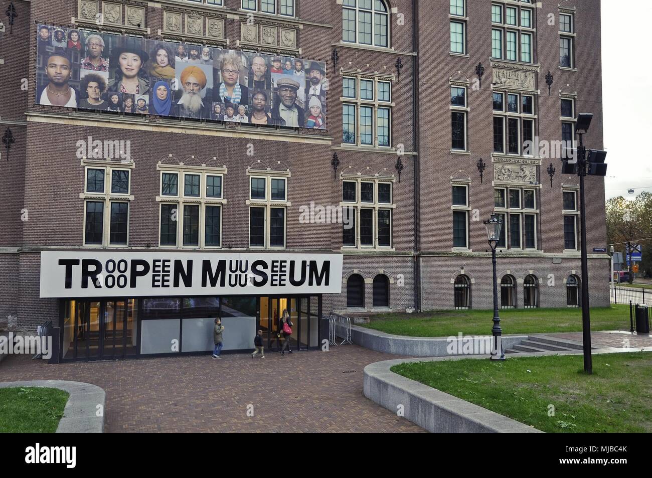 Amsterdam, Netherlands: View of the main entrance of the Tropical ...