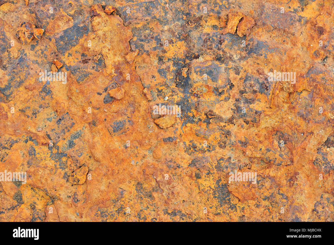 Metal texture with scratches and rust Stock Photo - Alamy