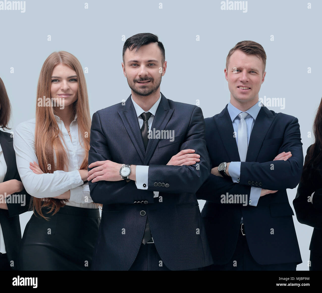 concept of success in business.professional office staff Stock Photo ...