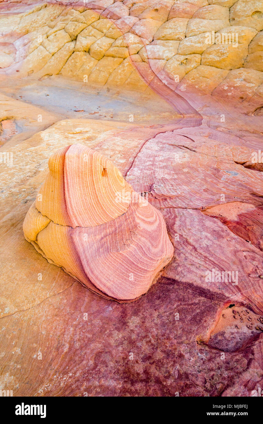 Sandstone rock with purple and gold colors on sandstone with similar ...