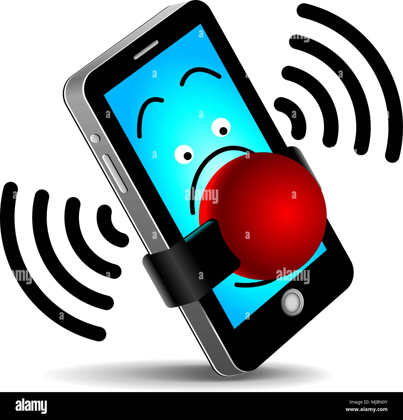 sign turn off the phone Stock Vector Image & Art - Alamy