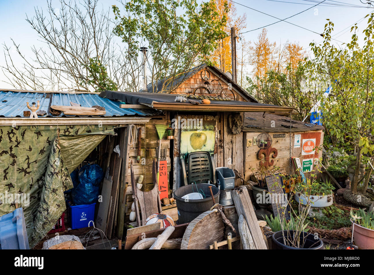 Finn Slough, Richmond, British Columbia, Canada Stock Photo - Alamy