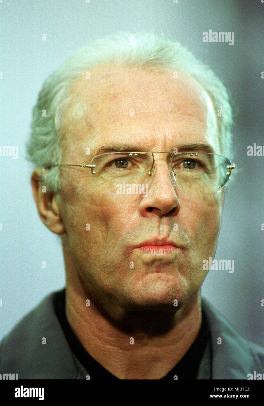 6.11.1999, Portrait of Franz Beckenbauer, Germany Stock Photo - Alamy