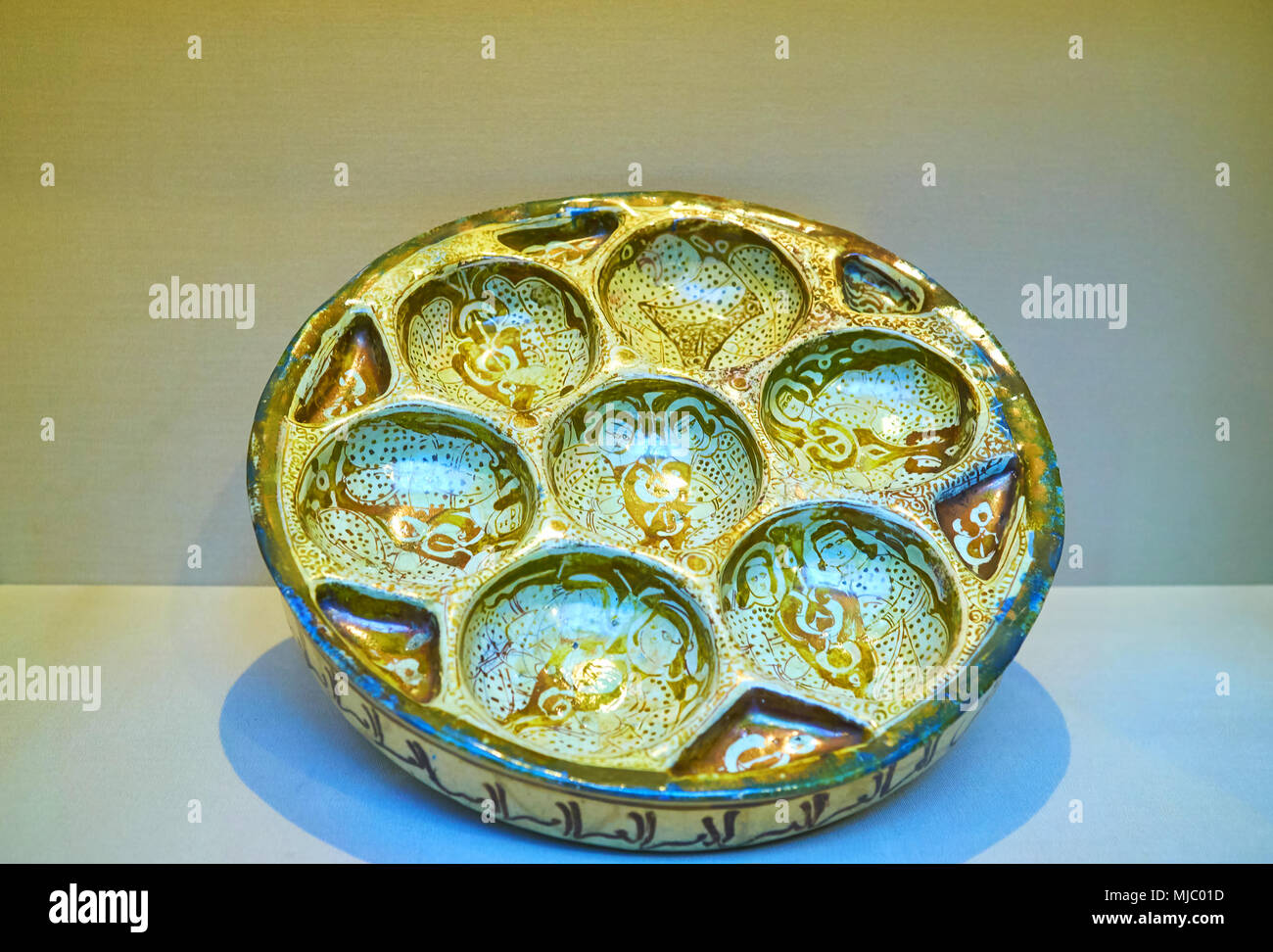 TEHRAN, IRAN - OCTOBER 24, 2017: Glass and Ceramic Museum boasts great ...