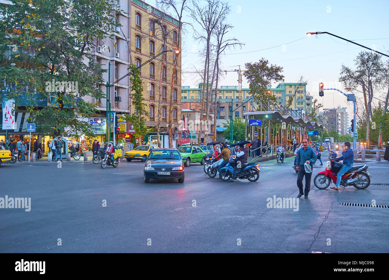 Bus station tehran iran hi-res stock photography and images - Alamy