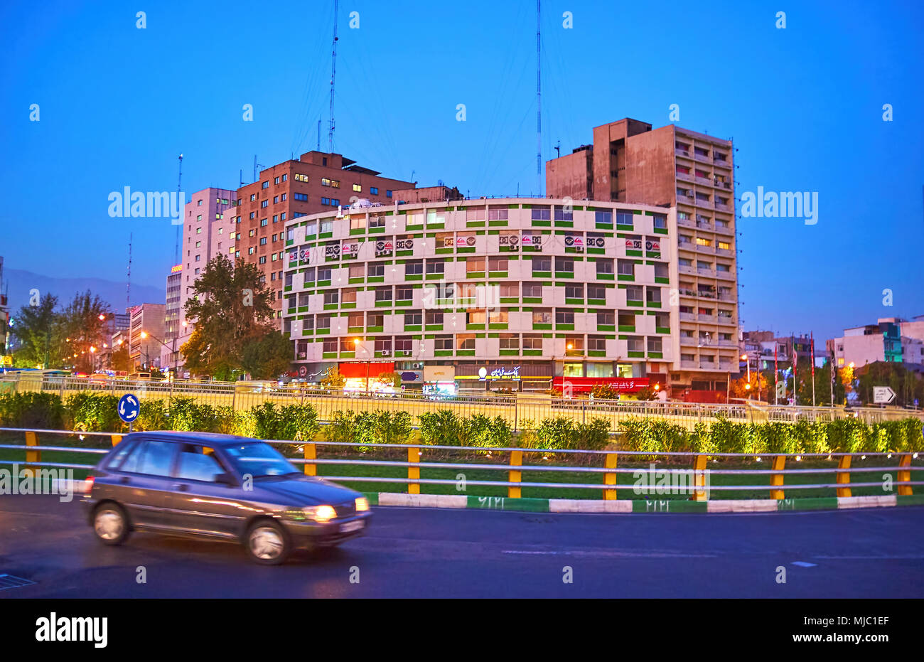 Valiasr street in tehran hi-res stock photography and images - Alamy