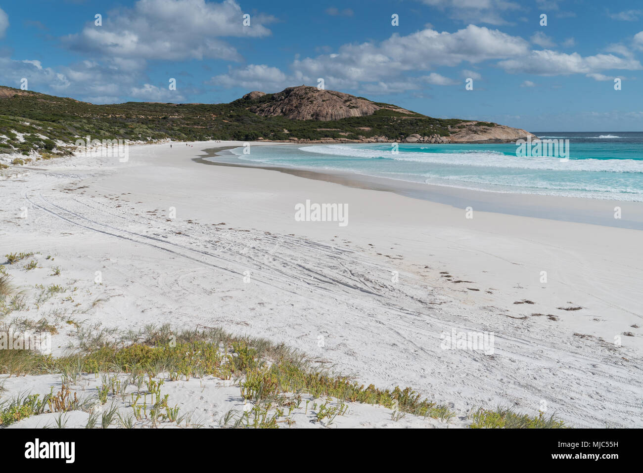 White Wharton Beach on a summer day, one of the most beautiful places ...