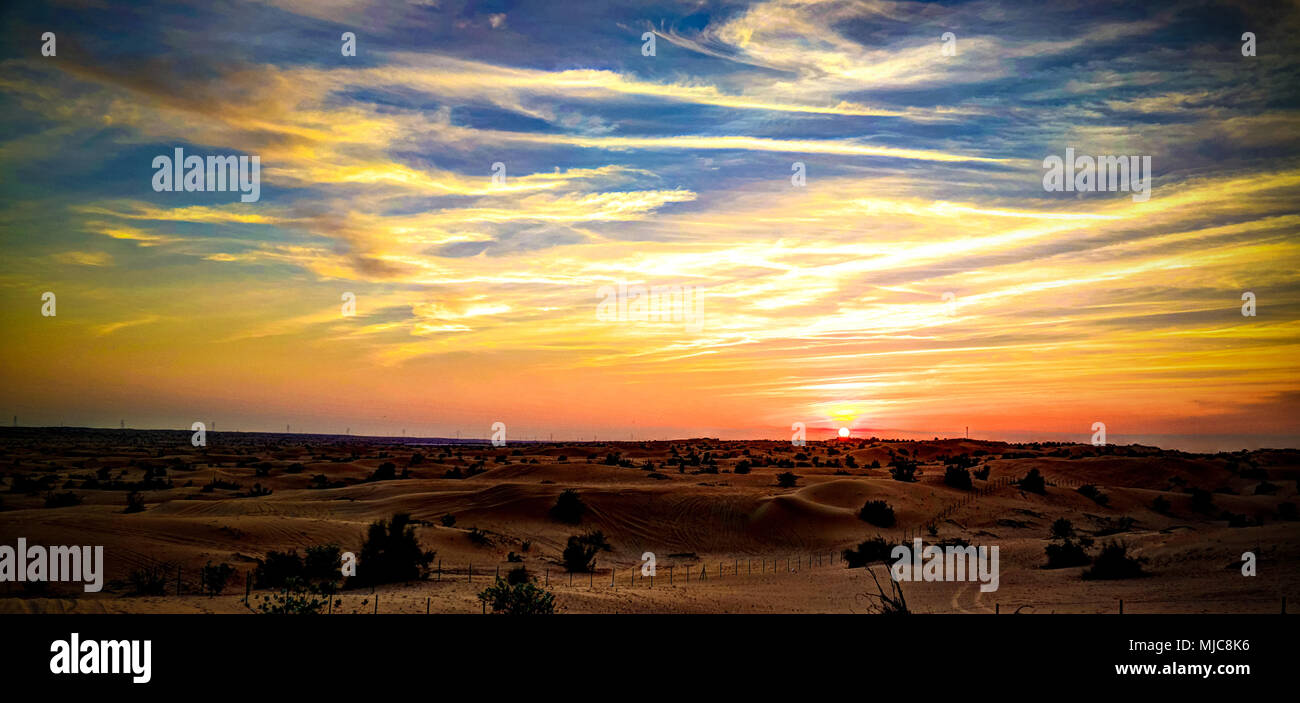 Arabian Desert Sunset
