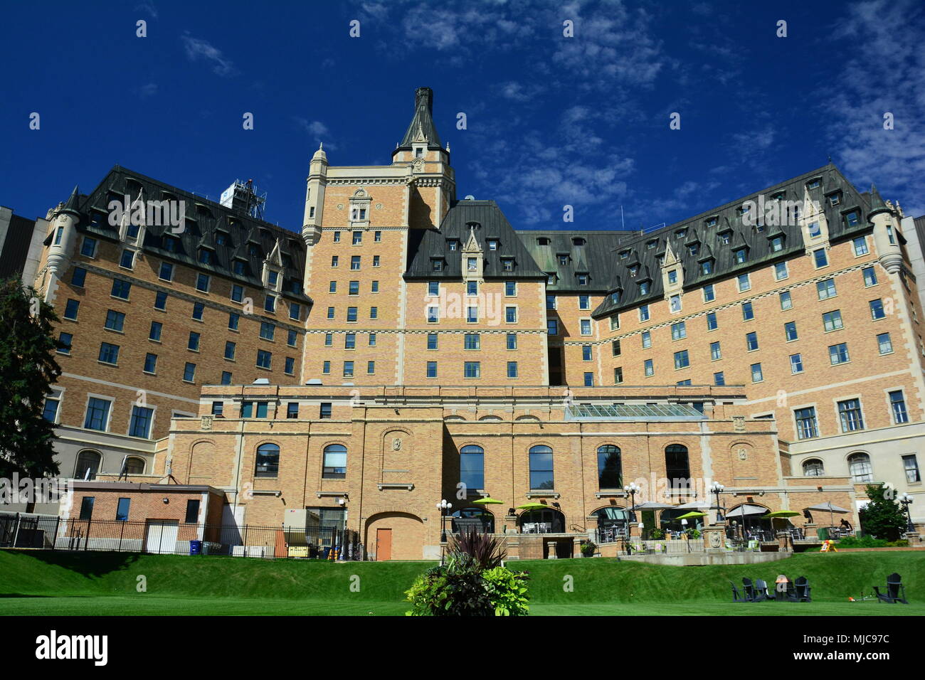 The iconic Bessborough Hotel in Saskatoon Saskatchewan Stock Photo - Alamy