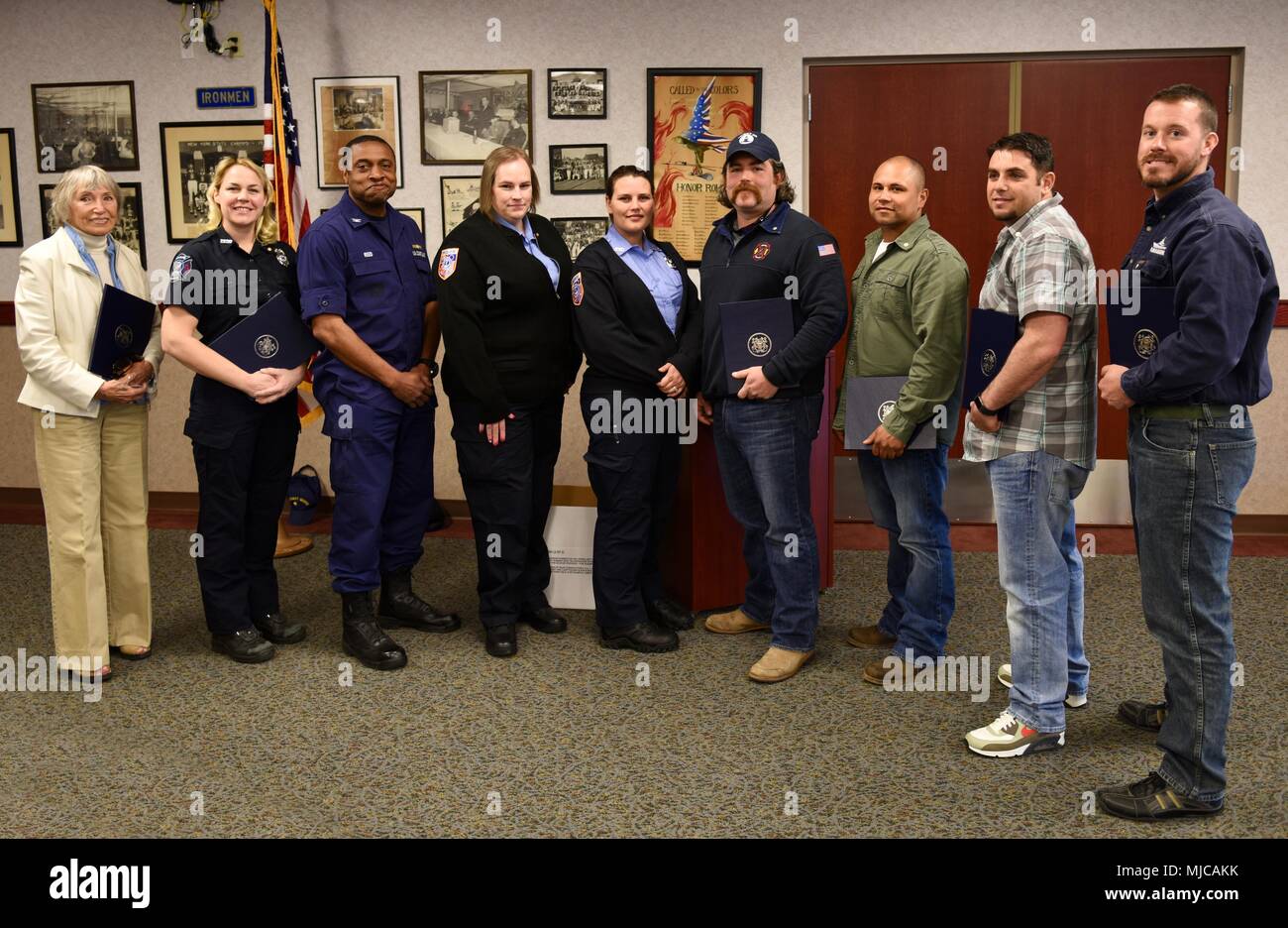 Capt. Kevin Reed, commander, Coast Guard Sector Long Island Sound ...