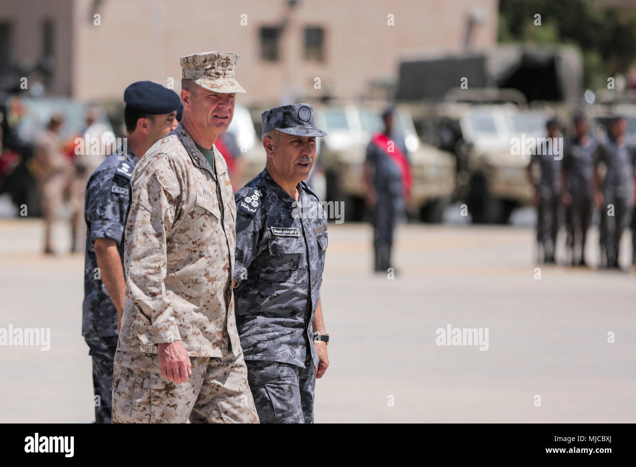ROYAL JORDANIAN NAVAL BASE, Jordan - U.S. Marine Lt. Gen. William D ...