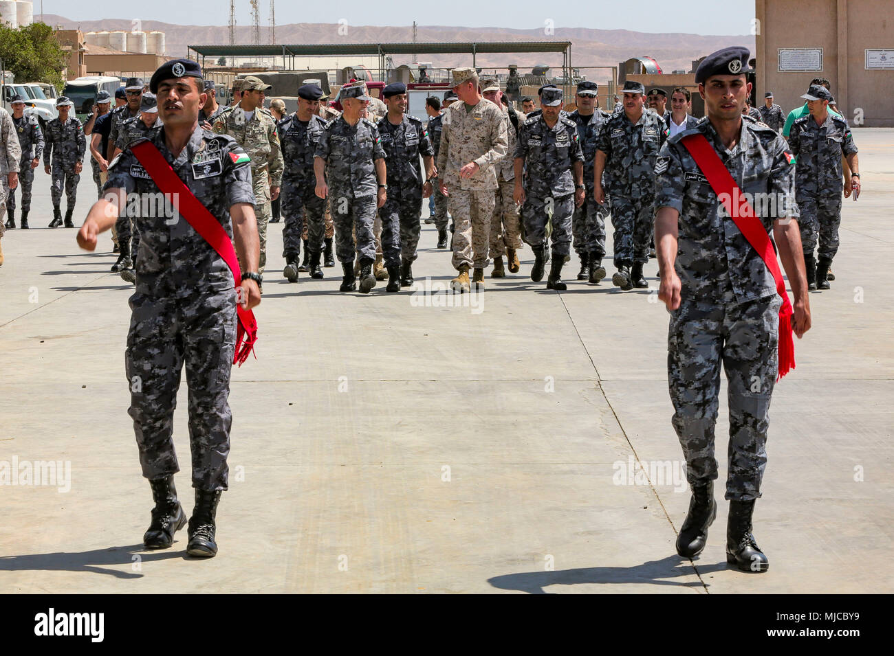 ROYAL JORDANIAN NAVAL BASE, Jordan - U.S. Marine Lt. Gen. William D ...