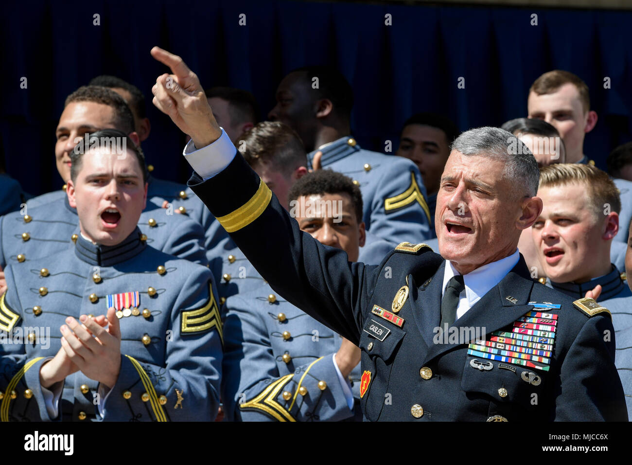 U.S. Army Lt. Gen. Robert Caslen, the 59th superintendent of the U.S ...