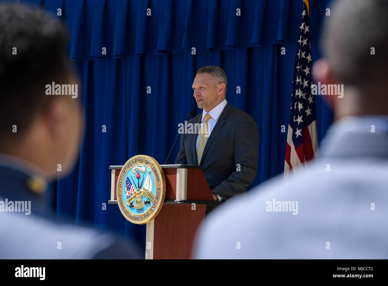 Jeff Monken, the head coach of the U.S. Military Academy's Army Black ...