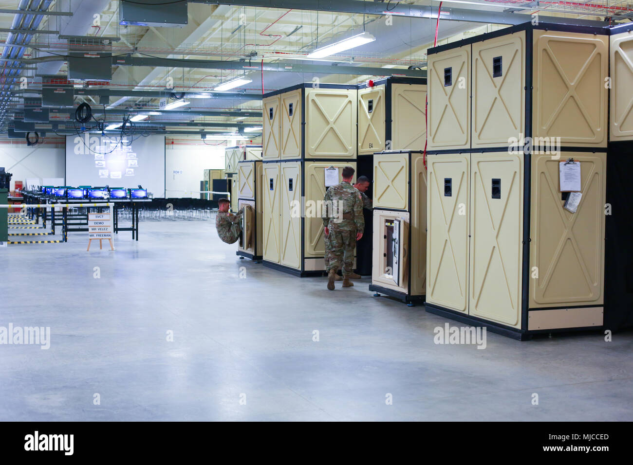 FORT BENNING, Ga. (May 2, 2018) -- Tank crew members prepare for ...